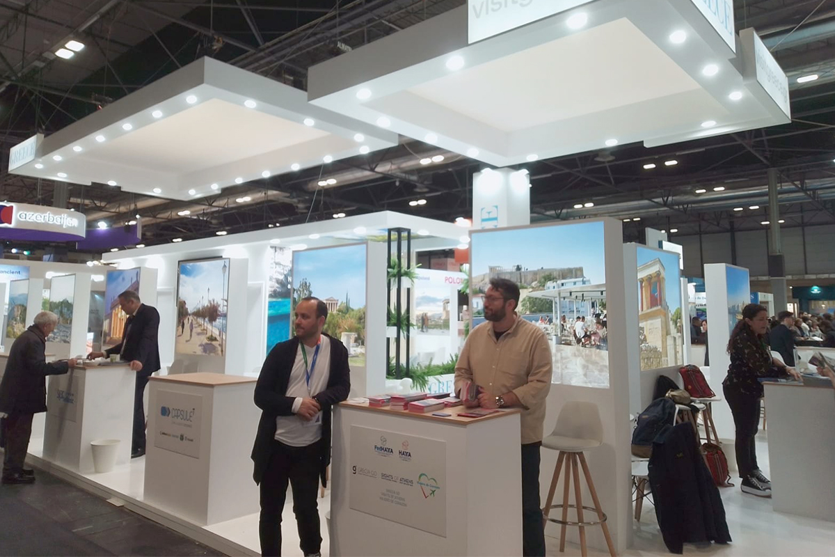Greek tourism agencies at the FITUR exhibition in Madrid – fedHATTA