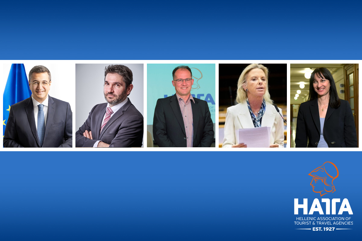 EU Commissioner for Transport and Tourism Apostolos Tzitzikostas at the ECTAA Travel Summit 2025 ...